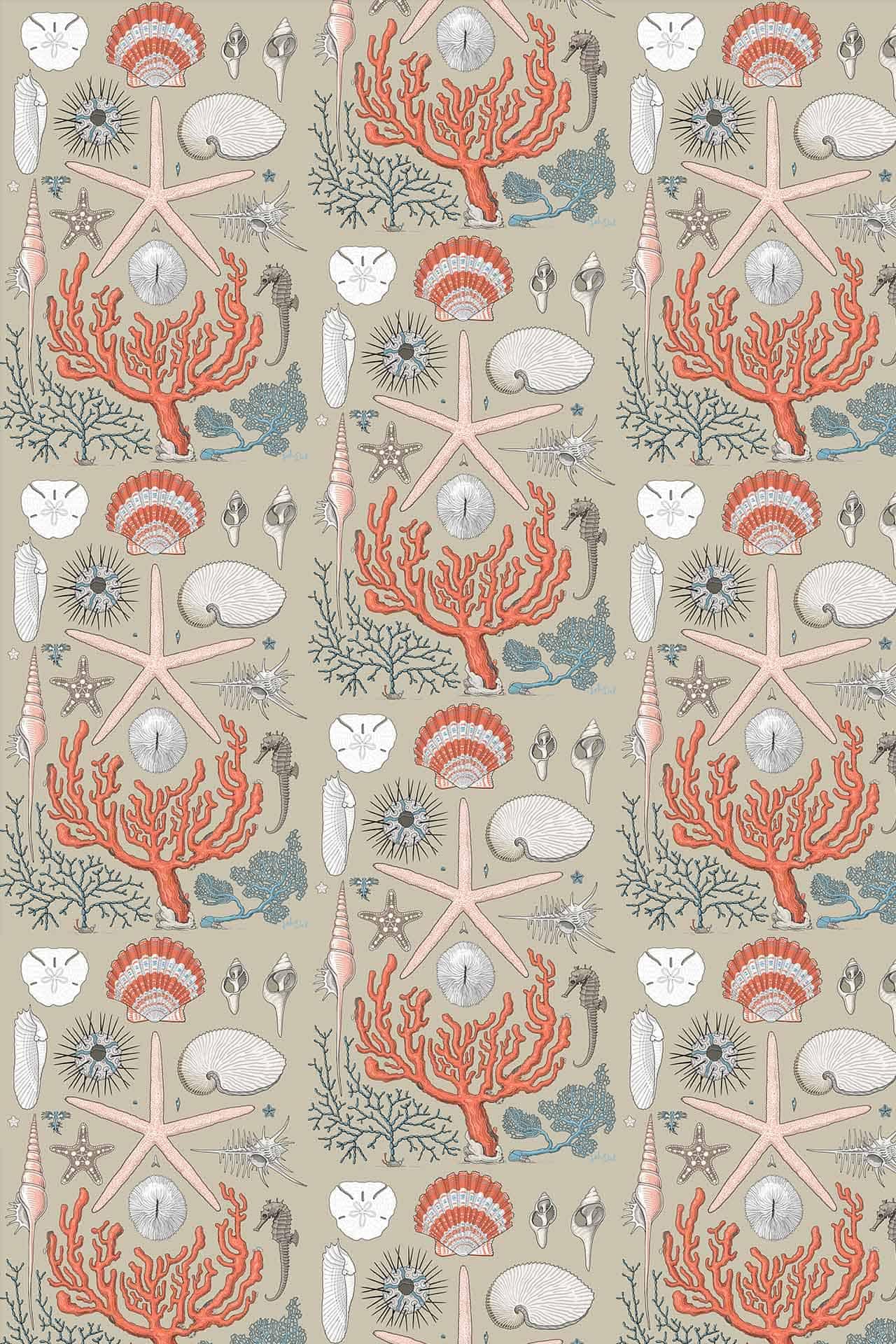 Beachcomber - Cara Saven Wall Design