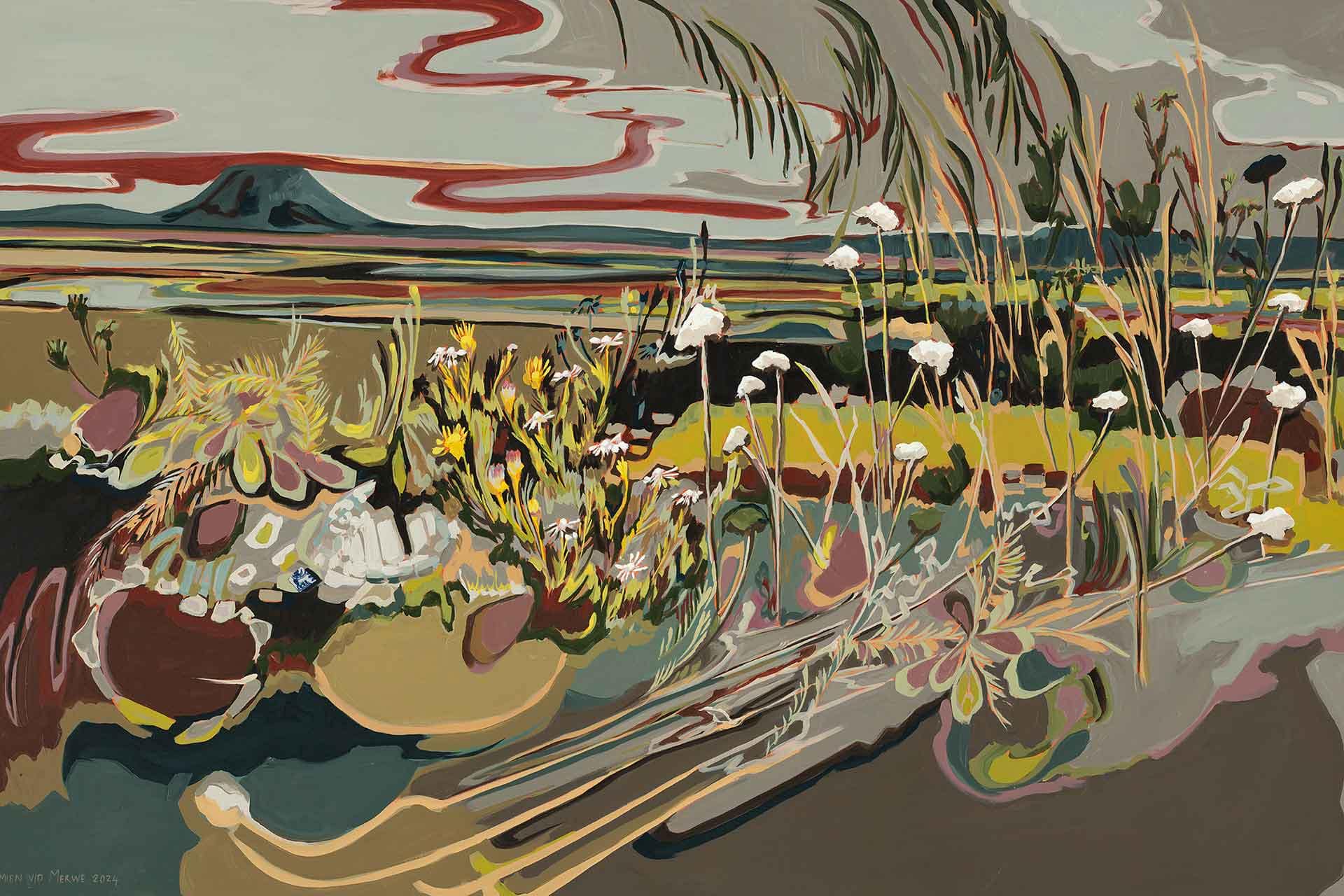 Karoo landscape 2 – Amplify series - Cara Saven Wall Design