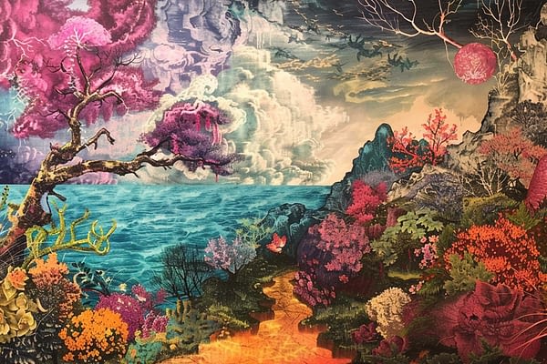 Surreal Plot - Cara Saven Wall Design